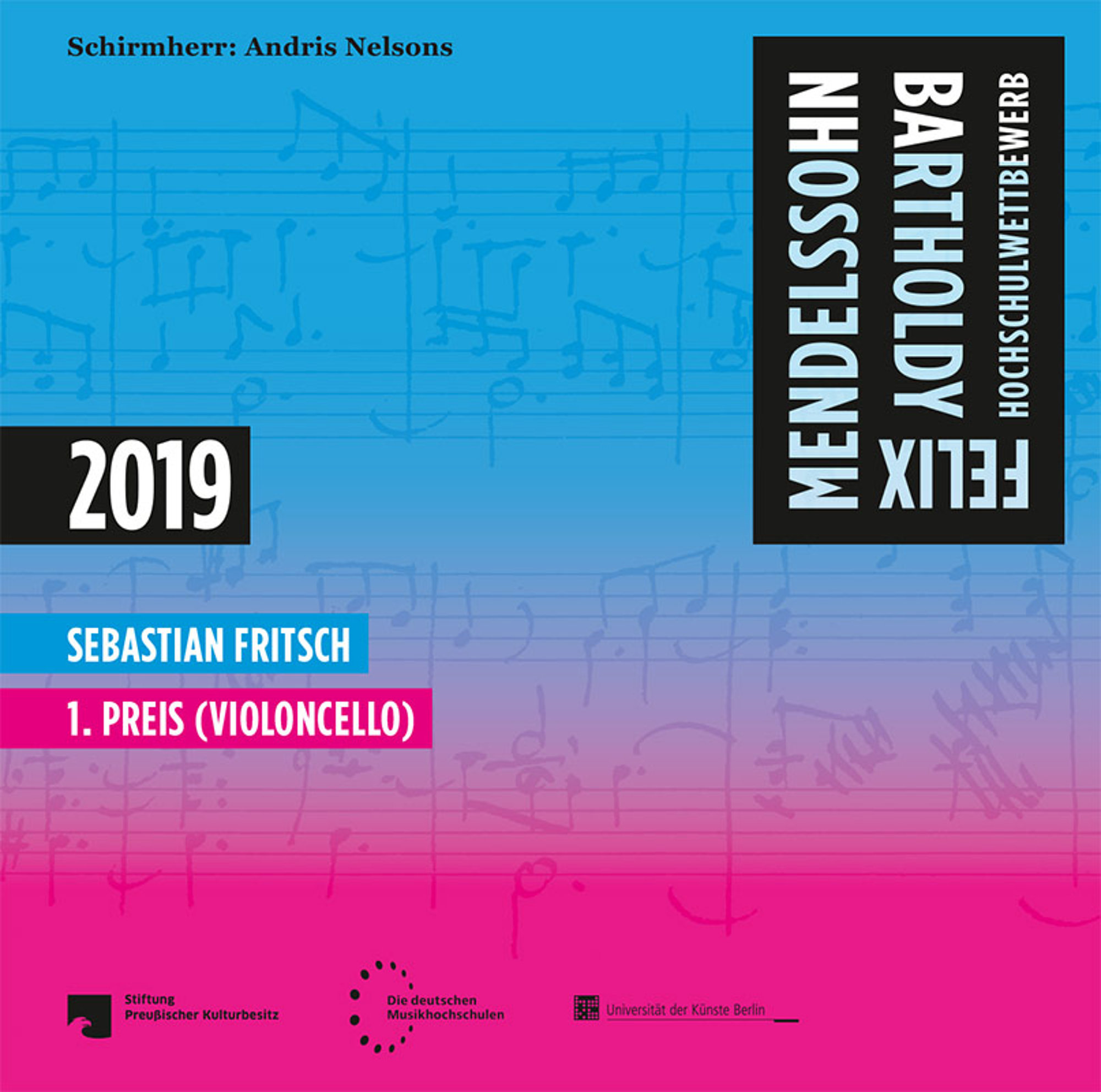 Sebastian Fritsch – Cellist: Sebastian Fritsch